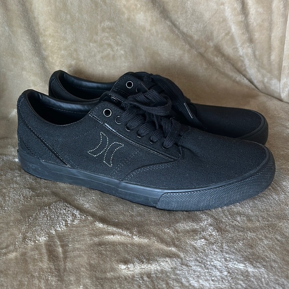 Hurley | Shoes | Hurley Mens Kayo Lace Black Sneakers | Poshmark